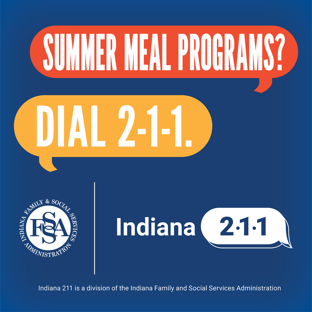 FSSA: Indiana 211 Promotional Materials